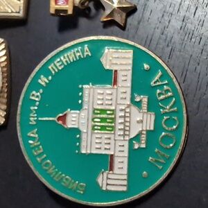 Other | Vintage Soviet Union Russian Pins Set | Poshmark